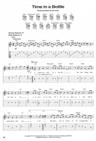 The Best of JIM CROCE - Easy Guitar with Notes & Tab - Clarina