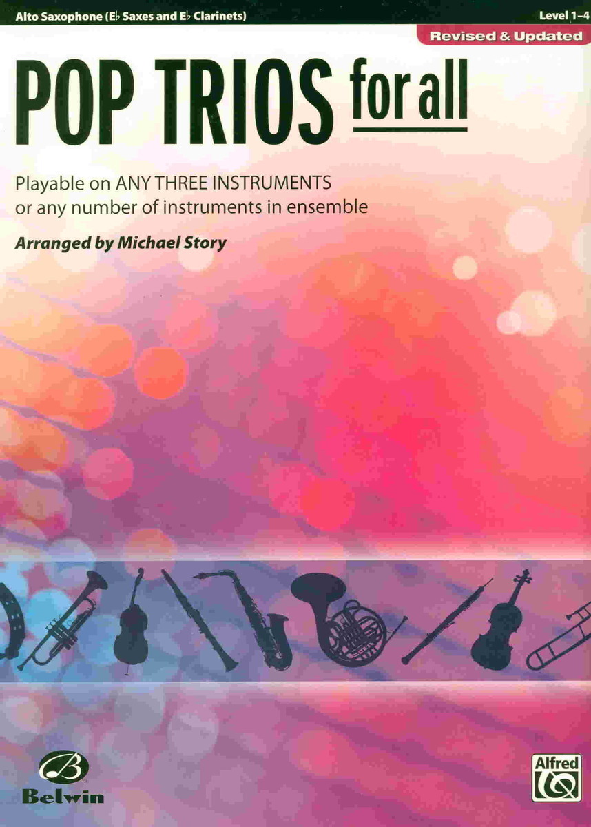 POP TRIOS FOR ALL (Reviacsed & Updated) level 1-4 // altový saxofon ...