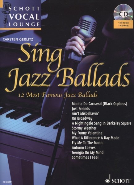Sing Jazz Ballads (12 Most Beautiful Jazz Ballads) + CD / zpěv + klavír ...