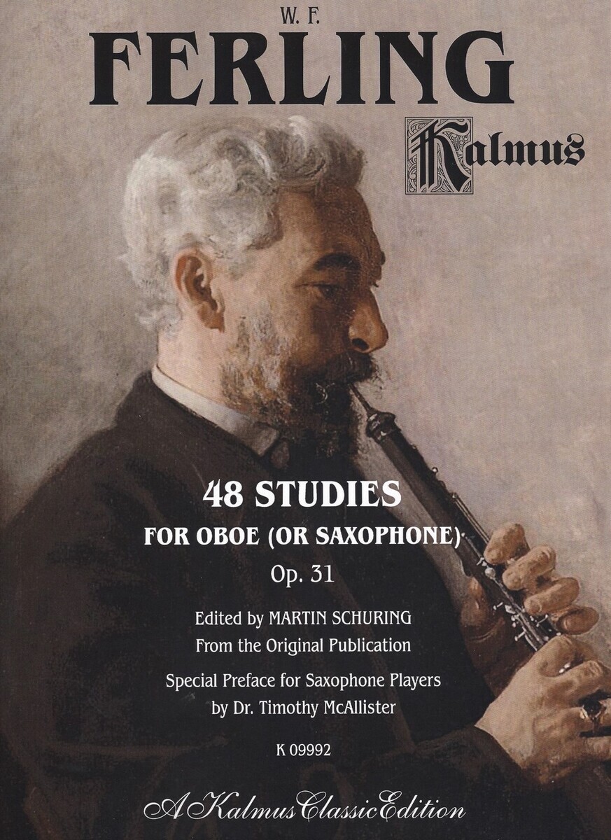 Ferling: 48 Studies for Oboe (or Saxophone) Op.31 / hoboj (saxofon ...