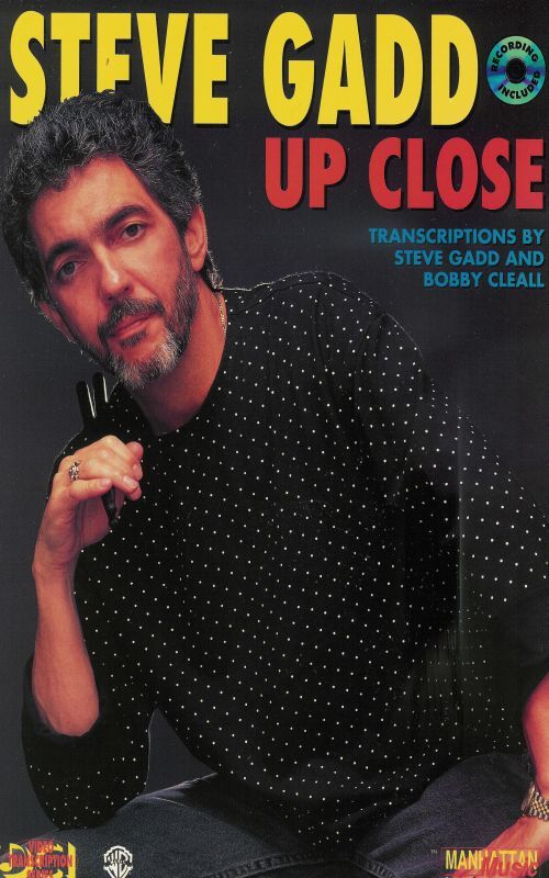 STEVE GADD - UP CLOSE + CD drums - Clarina